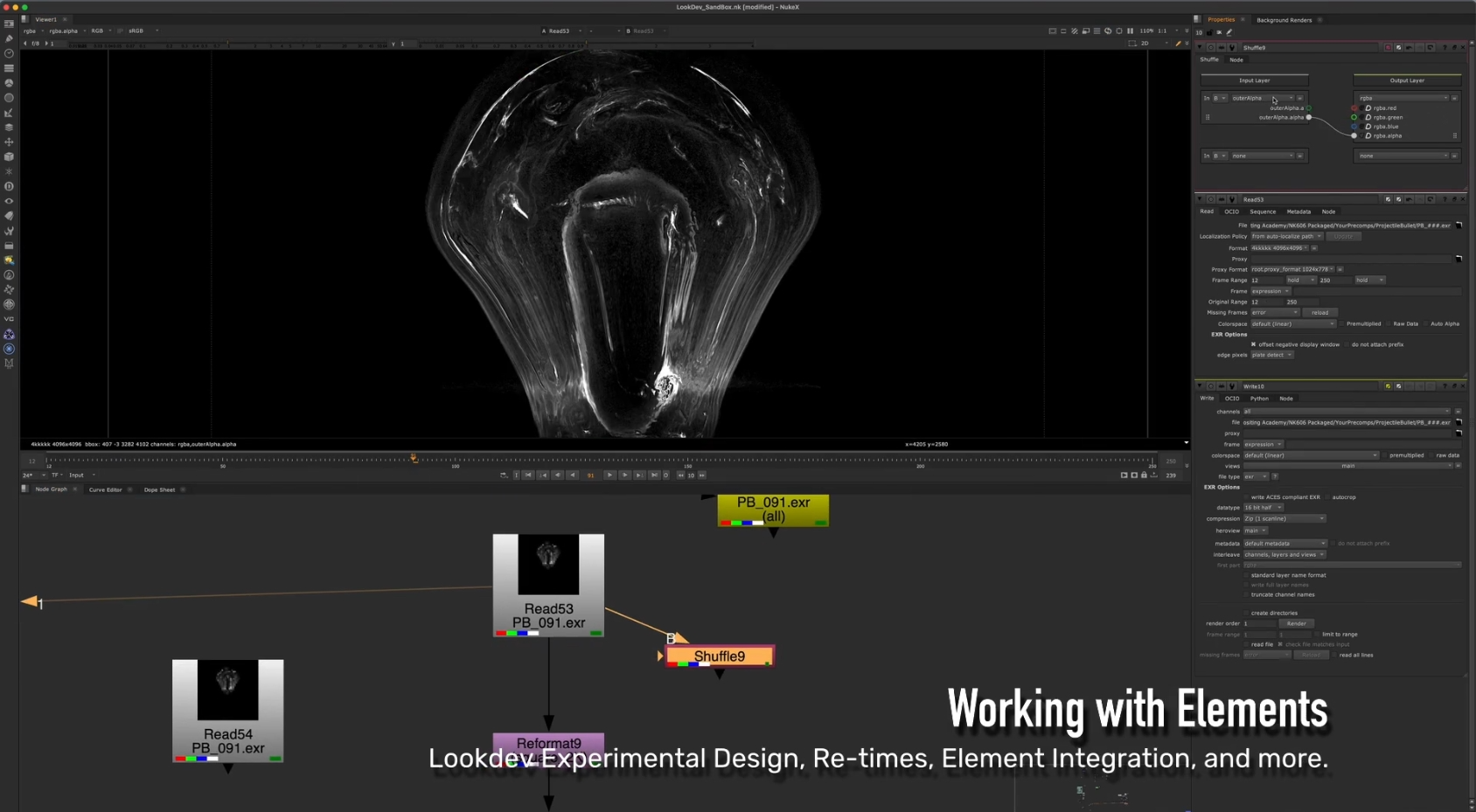 NUKE高级CG合成与视觉研发Advanced CG Compositing & Look Development – 耳东视效